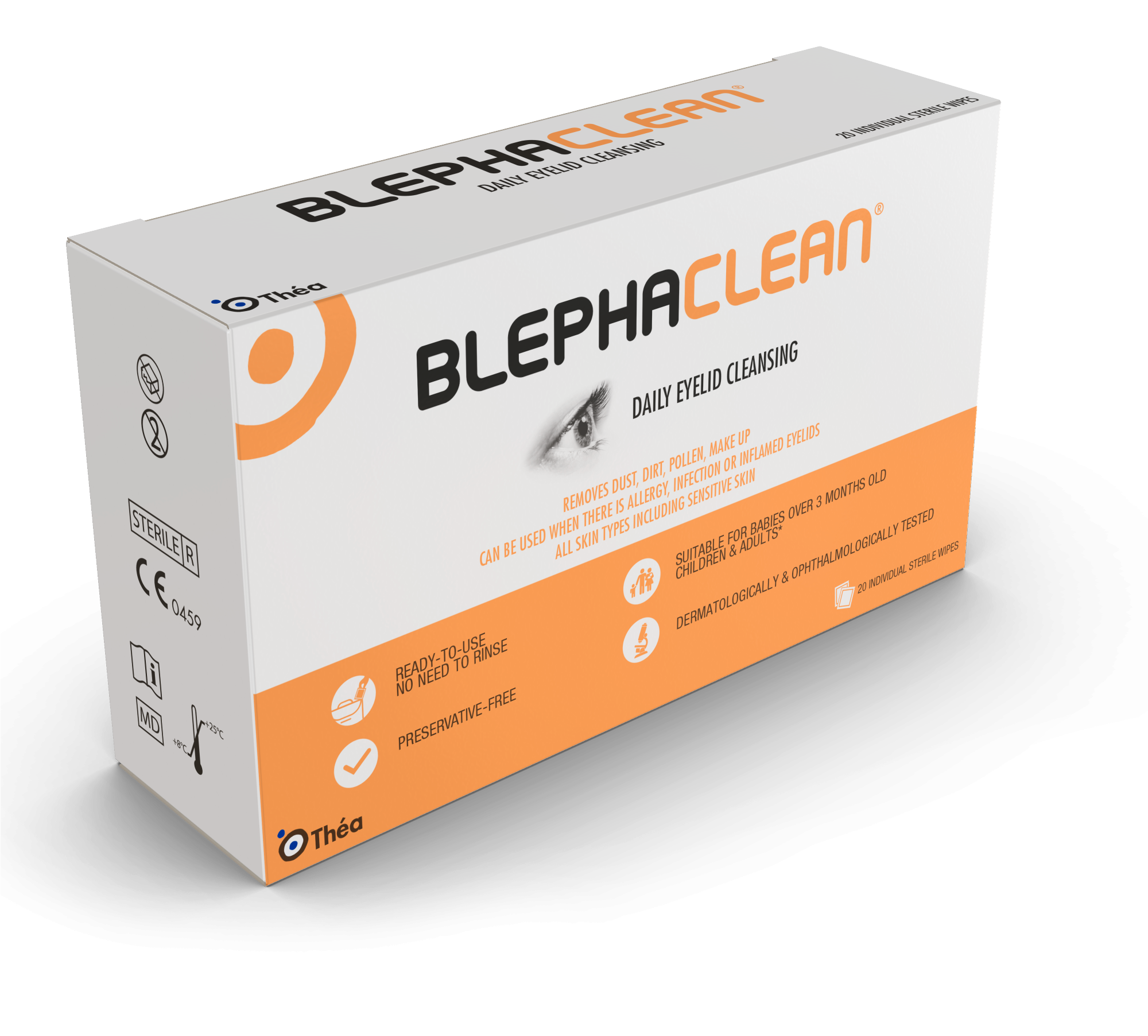 Blephaclean® | Eyelid Cleansing Wipes | Théa Pharma Ireland – Théa ...